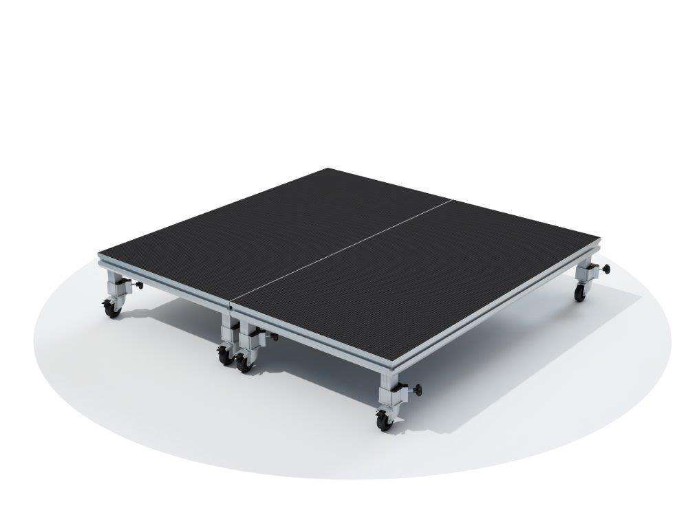 Mobile Drum Risers by Intellistage. Choose your size & height!