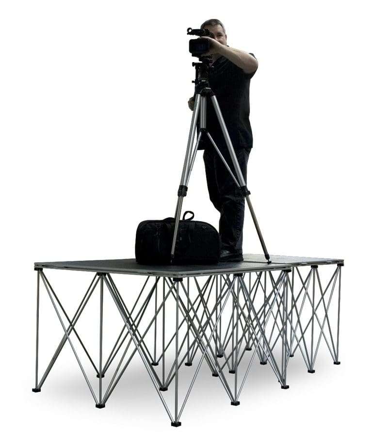Intellistage 2sqm Camera Riser – Intellistage