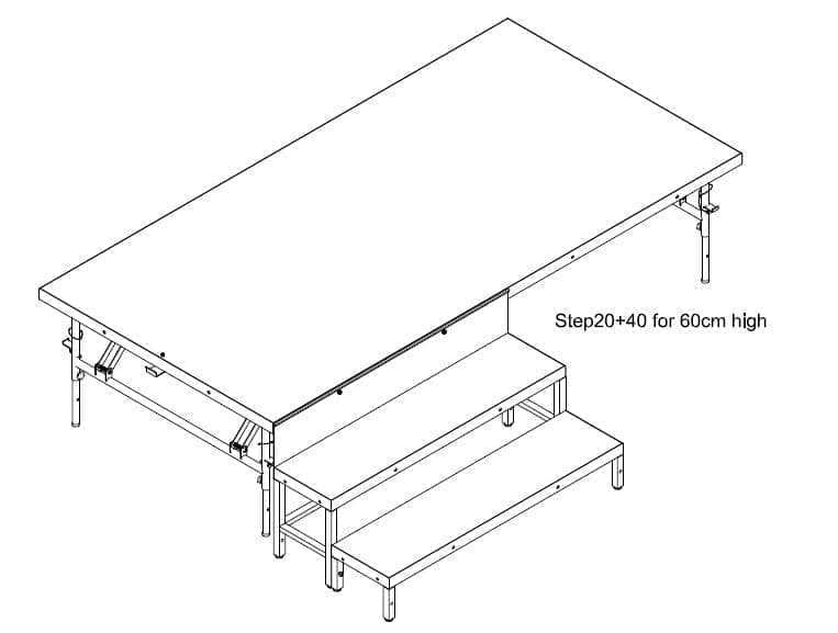 Step Connection Plate - Intellistage Australia