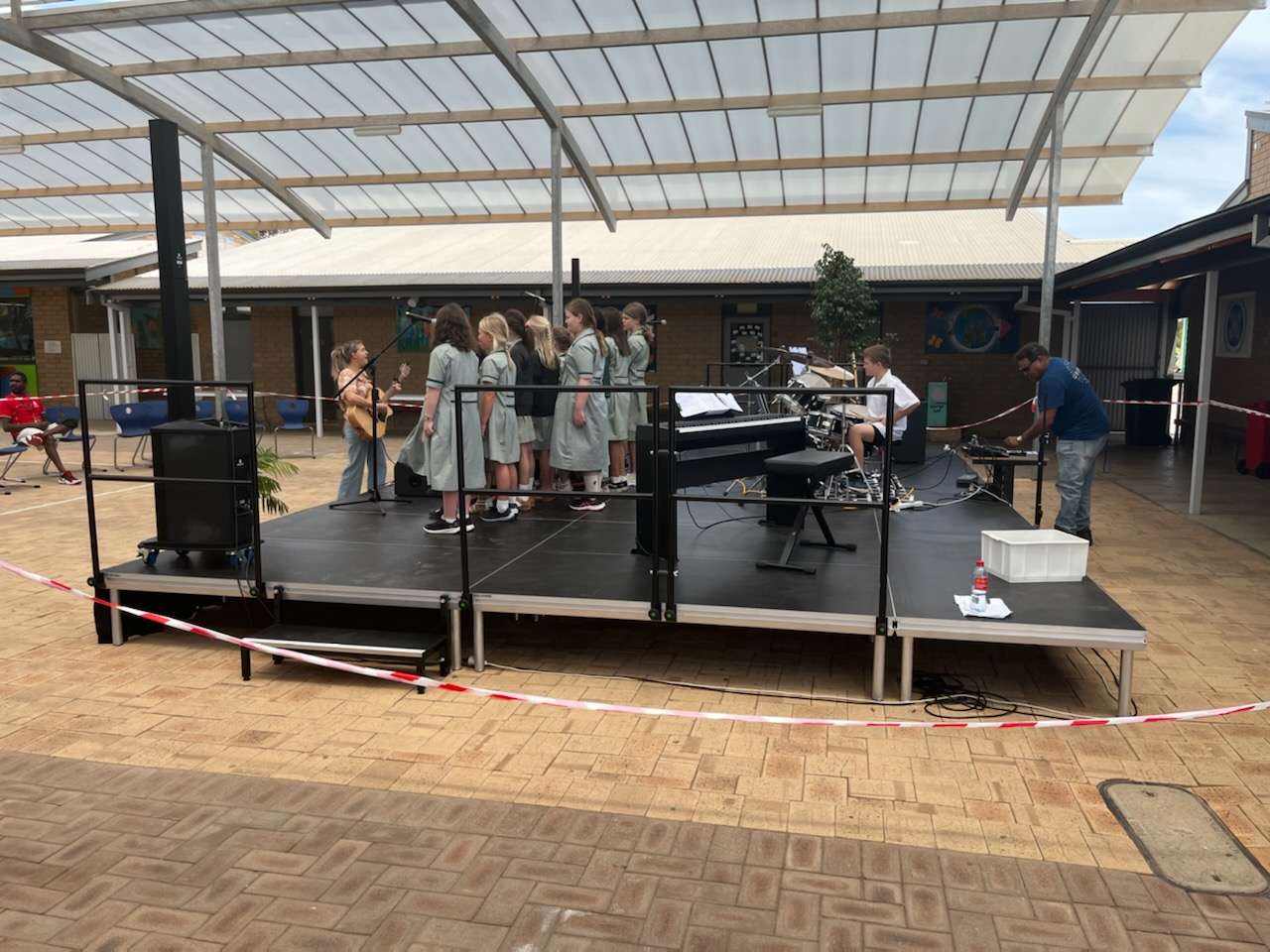 Custom Staging - Intellistage Portable Stages Australia