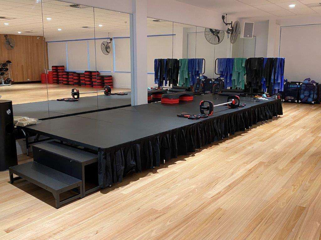 Custom Staging - Intellistage Portable Stages Australia