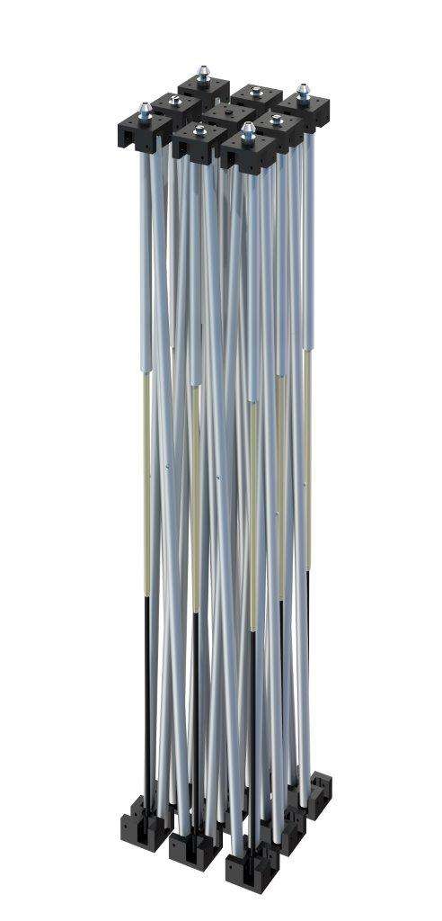 2m x 1m Folding Stage Risers | Intellistage Australia since 2003!